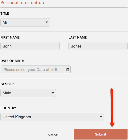 Update your personal information – Macat Support Centre